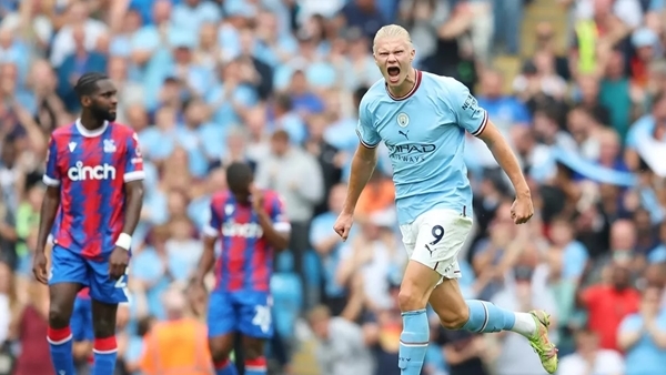 Erling Haaland lần đầu lập hat-trick tại Ngoại hạng Anh - Báo Công an ...