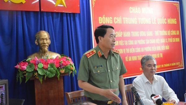 HCMC finishes project to build ward police post model of security ...