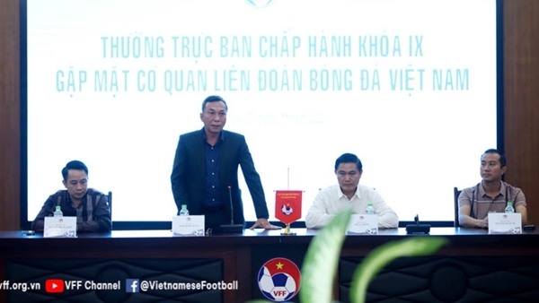 VFF nhiệm kỳ 9 và mục tiêu World Cup - Báo Công an Nhân dân điện tử