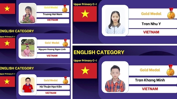 5 thí sinh xuất sắc giành Huy chương Vàng tại Vòng quốc tế Kỳ thi ASMO 2023 - Báo Công an Nhân ...