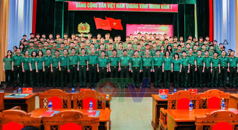 Khóa D54 của Học viện ANND khai giảng năm học mới - Báo Công an Nhân ...