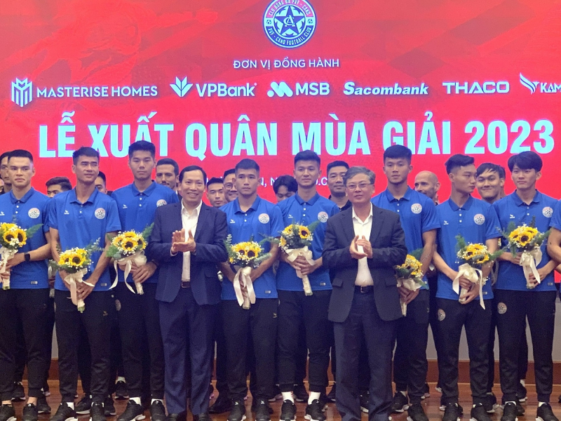 Câu lạc bộ bóng đá trẻ PVF - CAND xuất quân tham dự mùa giải hạng Nhất Quốc gia năm 2023 - Báo ...